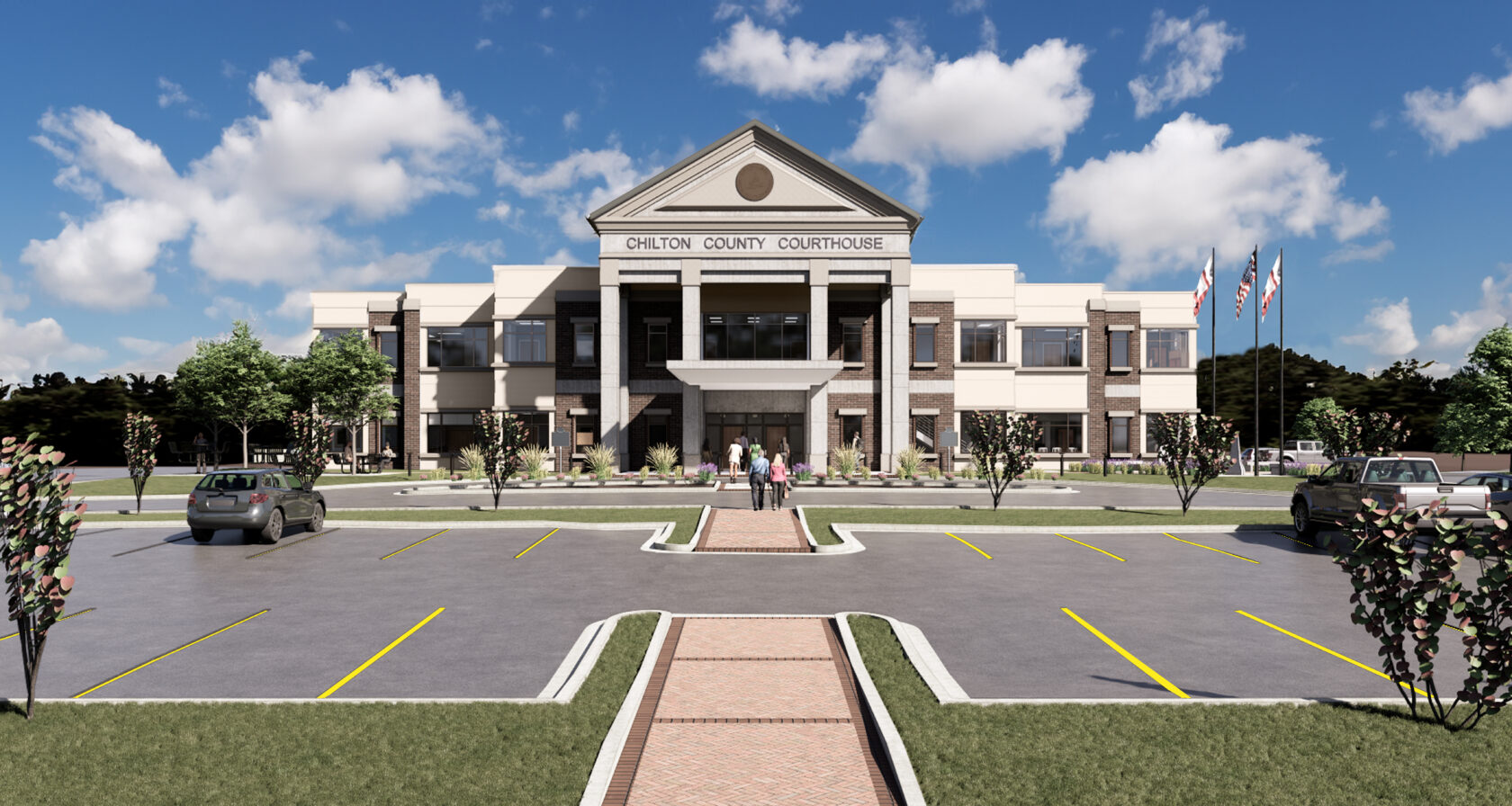 Construction underway on Chilton County Courthouse - Brasfield & Gorrie