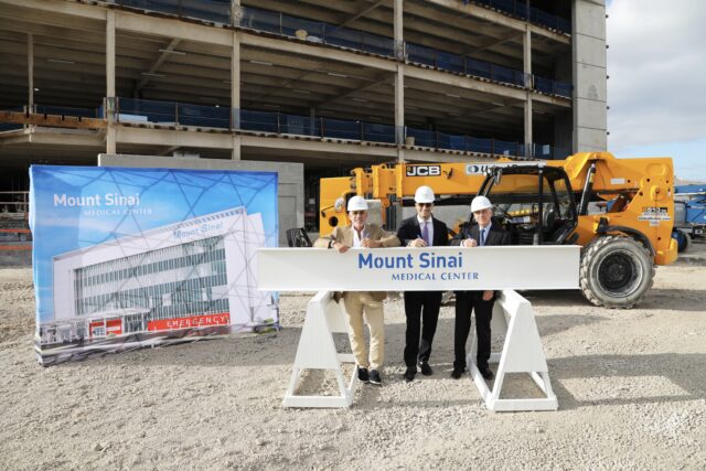 Mount Sinai Medical Center reaches topping out milestone for new ...